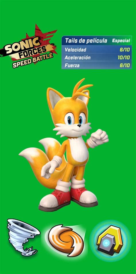 Sonic Forces Speed Battle Miles Tails Prower De Película Sonic