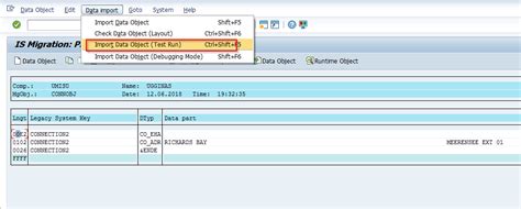 Solved Import Run After Test Run Fails In Emigall Sap Community