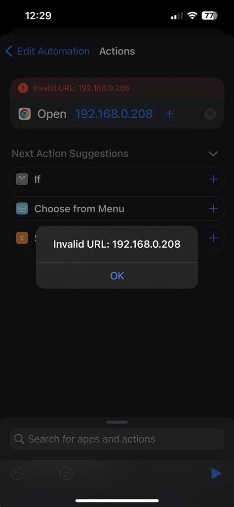 Trigger Opening An Ip In A Browser Rshortcuts