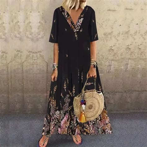 Plus Size Casual Dress Womens Plus Floral Print Short Temu Canada