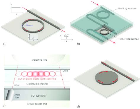Ring Resonator Biosensors A Conventional Ring Resonator B Two Download Scientific Diagram