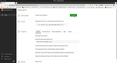 LXD Built In GUI ScottiByte S Discussion Forum
