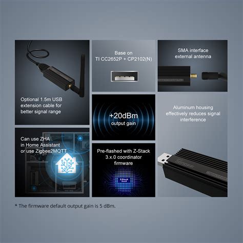 SONOFF Zigbee USB Dongle Plus ZBDongle P Techsarathy