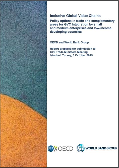 Inclusive Global Value Chains Policy Options In Trade And