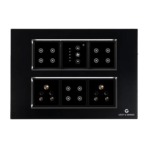 Landg Smart Switch Board 12 Module Wifi Touch Switch Board Leccy