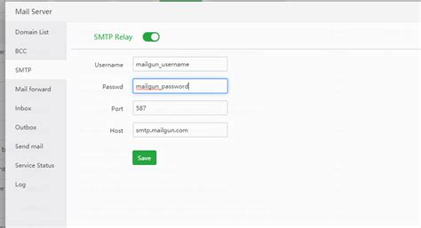 How To Use The Mail Server Relay Function AaPanel Free Hosting Control Panel One Click LAMP