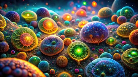 Unveiling The Intricate Universe Within A Longexposure Microscopy