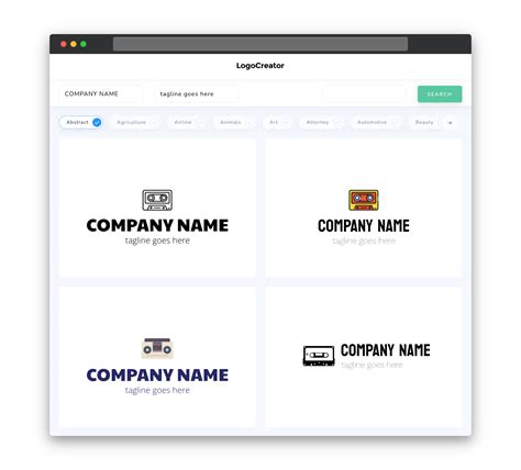 Cassette Logo Design Create Your Own Cassette Logos