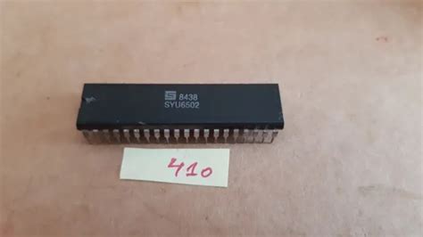 8 bit microprocessor cmos syu6502 synertek £10 79 picclick uk