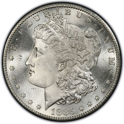 1885 Morgan Silver Dollar Values Live Pricing