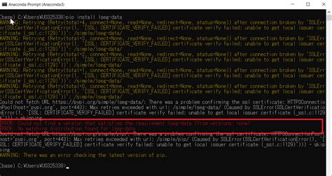Error On Pip Install Lseg Data — Lseg Developer Community