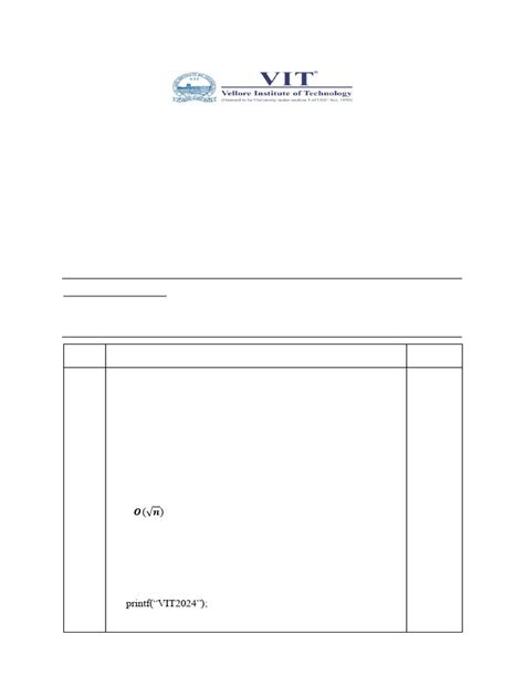 Fallsem2024 25bcse202lthvl2024250101816cat 1 Qp Key Pdf