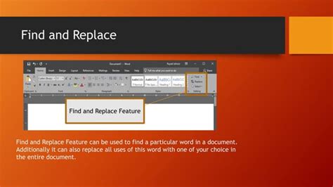 Formatting Features In Microsoft Word Pptx Desktop Publishing Computer Software And