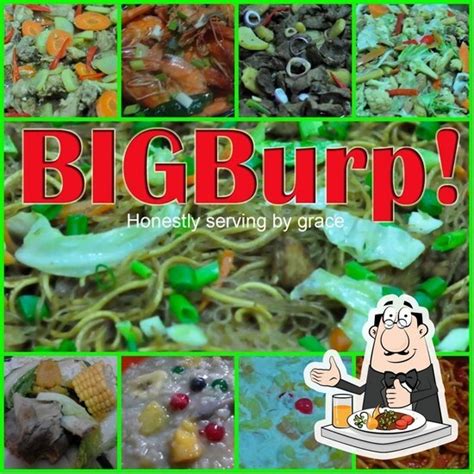 Menu At BIGBurp Cebu City