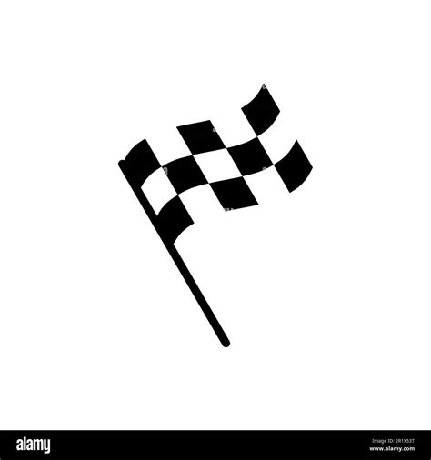 Racing Flag Icon Vector Race Flag Icon Checkered Racing Flag Icon Stock Vector Image And Art Alamy