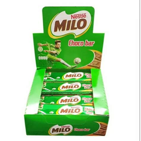 Milo Chocobar24x15gr 12carton Tasty Snack Indonesia