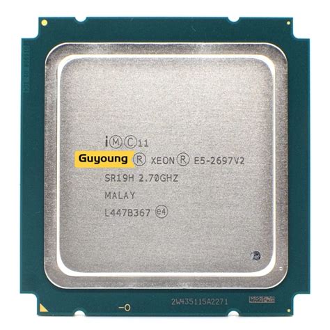 YZX Xeon E5 2697 V2 2697V2 E5-2697 V2 E5-2697V2 CPU Processor SR19H C2 ...