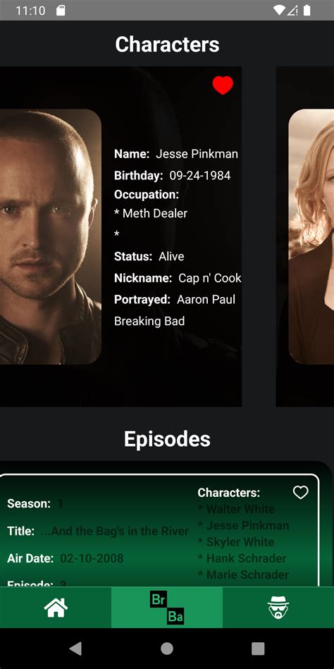 github metin piskin brba application react native breaking bad