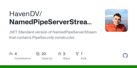 github havendv namedpipeserverstreamframeworkversion