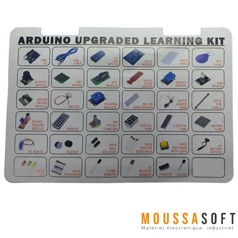 Kit Starter Arduino Kit Démarrage Complet Moussasoft