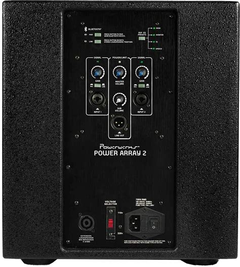 Powerwerks Power Array 2 Portable Line Array Bluetooth Sound System