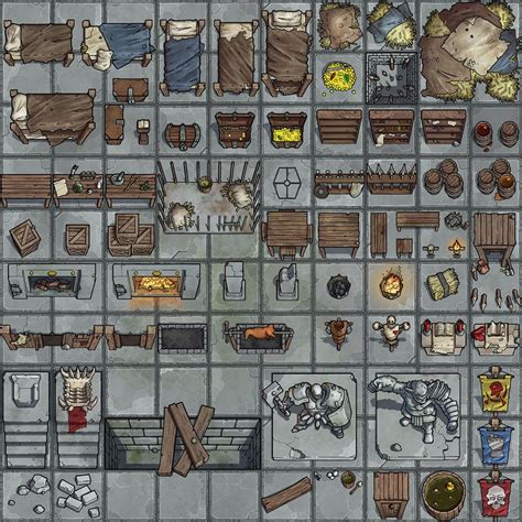 Dnd Printable Walls