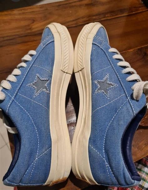 Converse One Star Denim Kurt Cobain Mens Fashion Footwear Sneakers