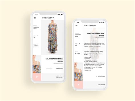 Ui Ux Design Online Shopping App Concept On Behance