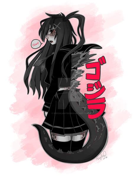 Godzilla Girl By Specialkay92 On Deviantart