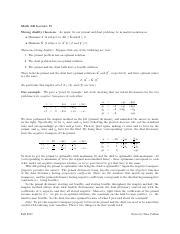 Understanding Strong Duality Theorem in Linear Programming | Course Hero