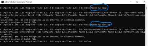 Apache Flume 1110 Throw An Error While Using This Command Flume Ng In