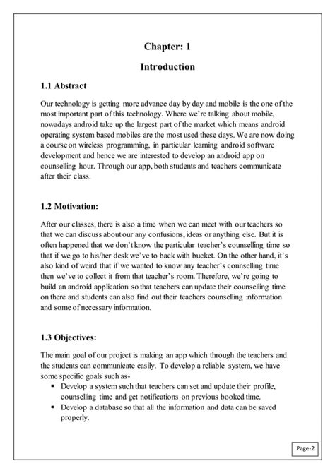 Android Based Application Project Report Docx Operating Systems