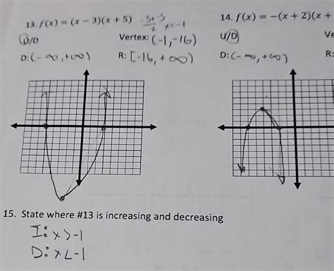 Solved How Do You Find Where Functions Are Increasing And Chegg