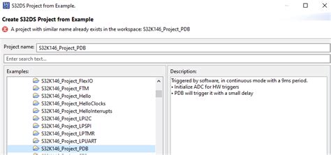 Solved S32k146 Pdb Example Error Nxp Community