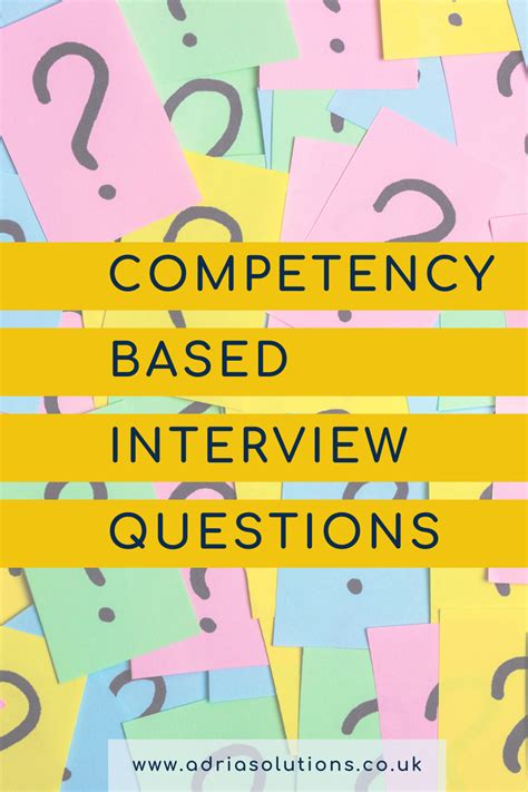 What Are Competency Based Interview Questions Competency Based
