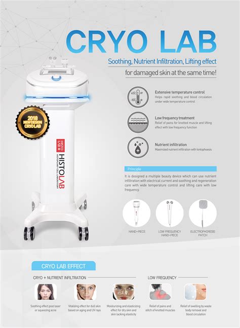 Cryo Lab Skin Cooling System Nutrient Infiltration Non Invasive Fa