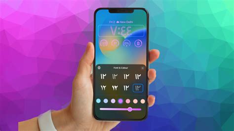 How To Change Font And Color Of Iphone Lock Screen In Ios