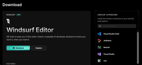 用 windsurf codeium 自動完成程式碼 含下載與安裝於 vscode lazy coding