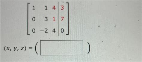 Solved Calculate Xyz Chegg Com