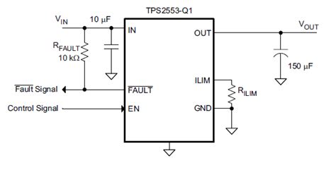 TPS2553 1 The Vout In Much Less Than The Expected Value Power Management Forum Power