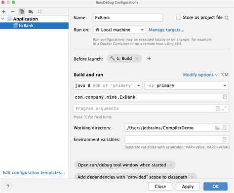 使用 Intellij Idea 编译和构建应用程序 Intellij Idea 文档