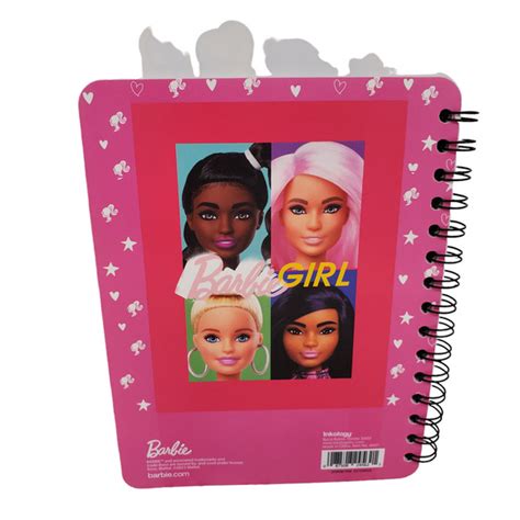 Barbie Office Barbie The Movie Notebook Barbie The Movie Pink Notebook Notepad Tabbed Barbie