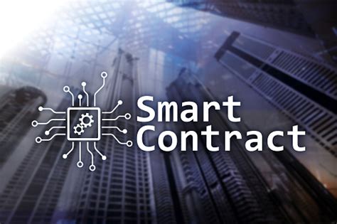 계약 스마트 비즈니스 금융 하이테크 개념에서에서 Blockchain 기술입니다 마천루 배경입니다 0명에 대한 스톡 사진 및 기타 이미지 Istock