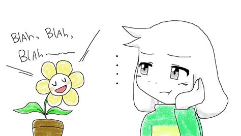 Flowey And Asriel By Malahayata On Deviantart