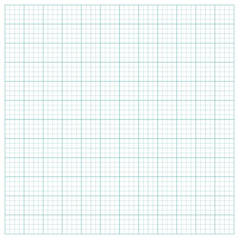 Square Inch Grid Paper Sheet Printable