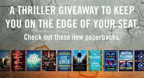 Penguin Random House Spring Thriller Sweepstakes