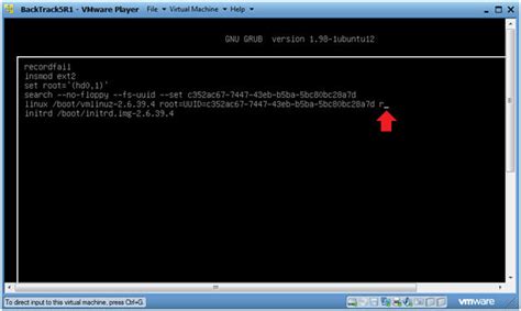 Backtrack Lesson 7 Use Backtrack Grub To Boot Into Single User Mode