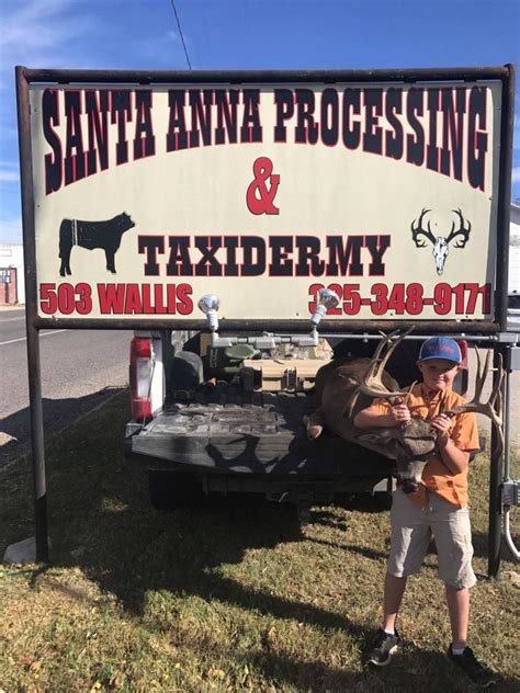 Wild Game Processing Santa Anna Custom Processing