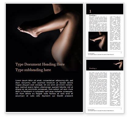 Sexy Female Nude Legs In Darkness PoweredTemplate Com