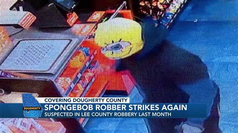 Update Armed Robbery Suspect Wearing Spongebob Mask Strikes Again